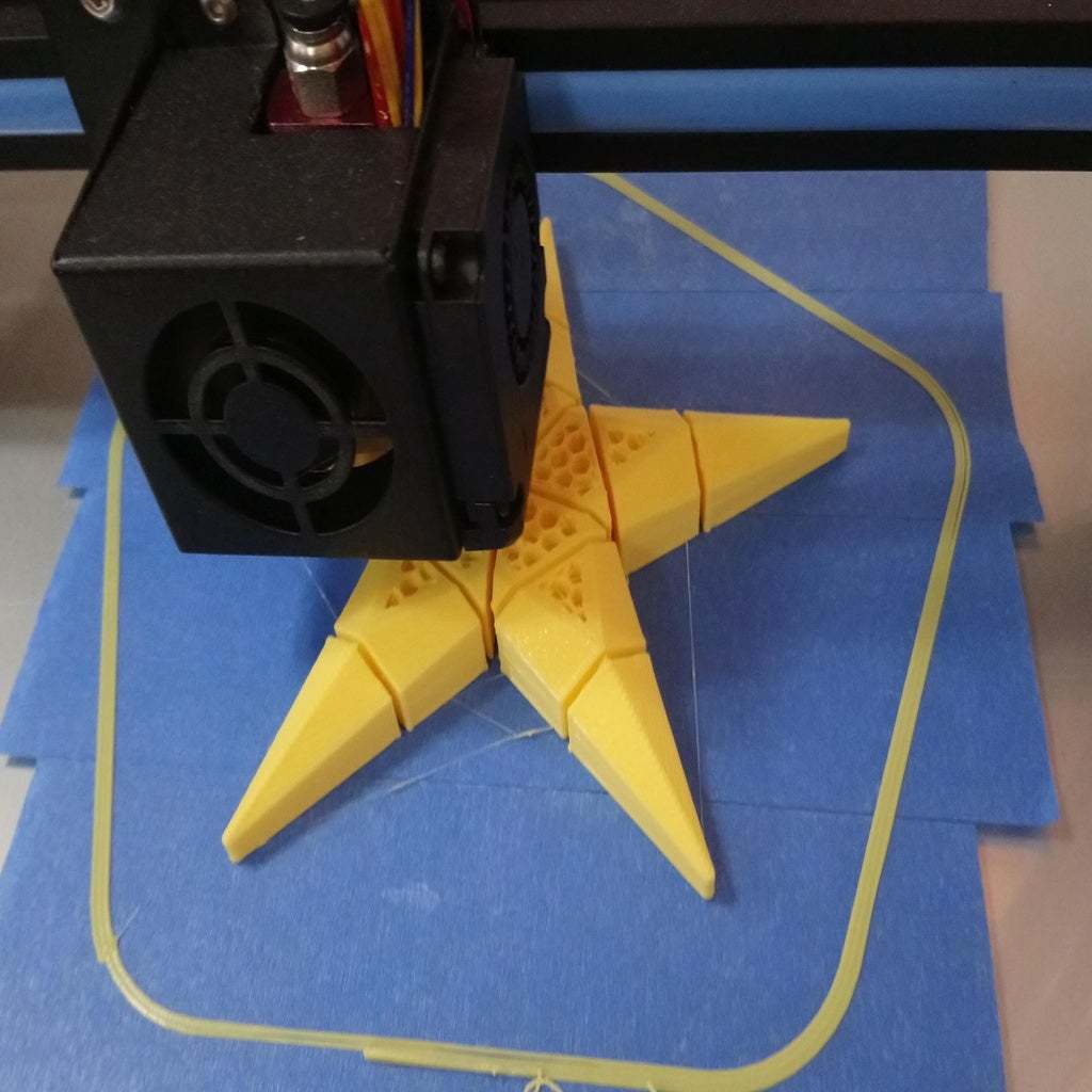 Free STL file Yet another articulated star ⭐ ・3D print object to ...