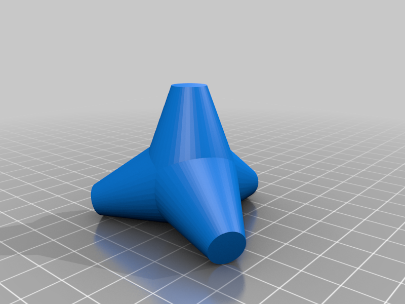 Free STL file tetrapod 🔧 (SCAD)・3D print object to download・Cults