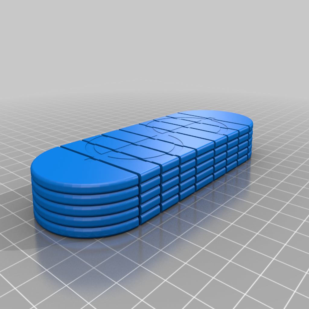Free STL file Flexi money stack 💰 ・3D printable model to download・Cults
