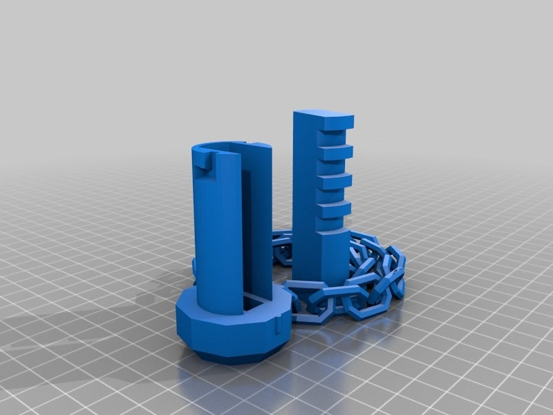 Free STL file Chain bike lock 🔒・3D printer model to download・Cults