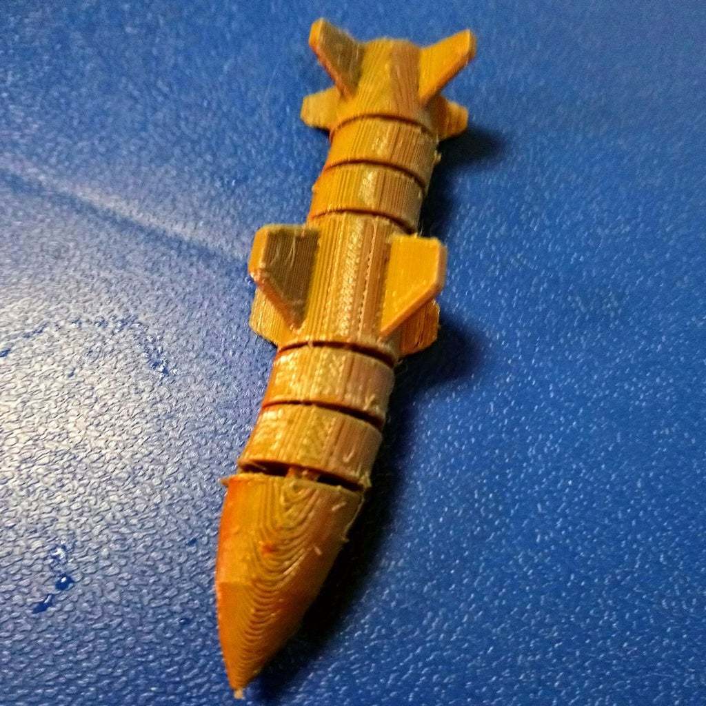 Free STL file Yet another articulated rocket 🚀 ・3D printing model to ...