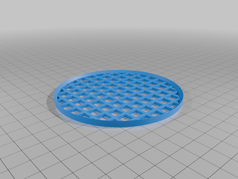 🧑‍🔧 circular_mesh_plate_1・Free 3D File for ・Cults