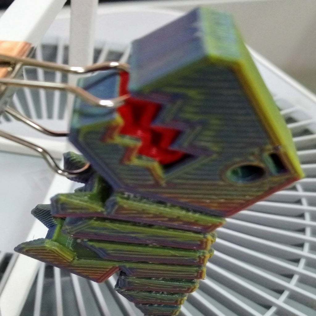 Free STL file Another keychain for Flexi Rex 🗝️ ・3D print object to ...