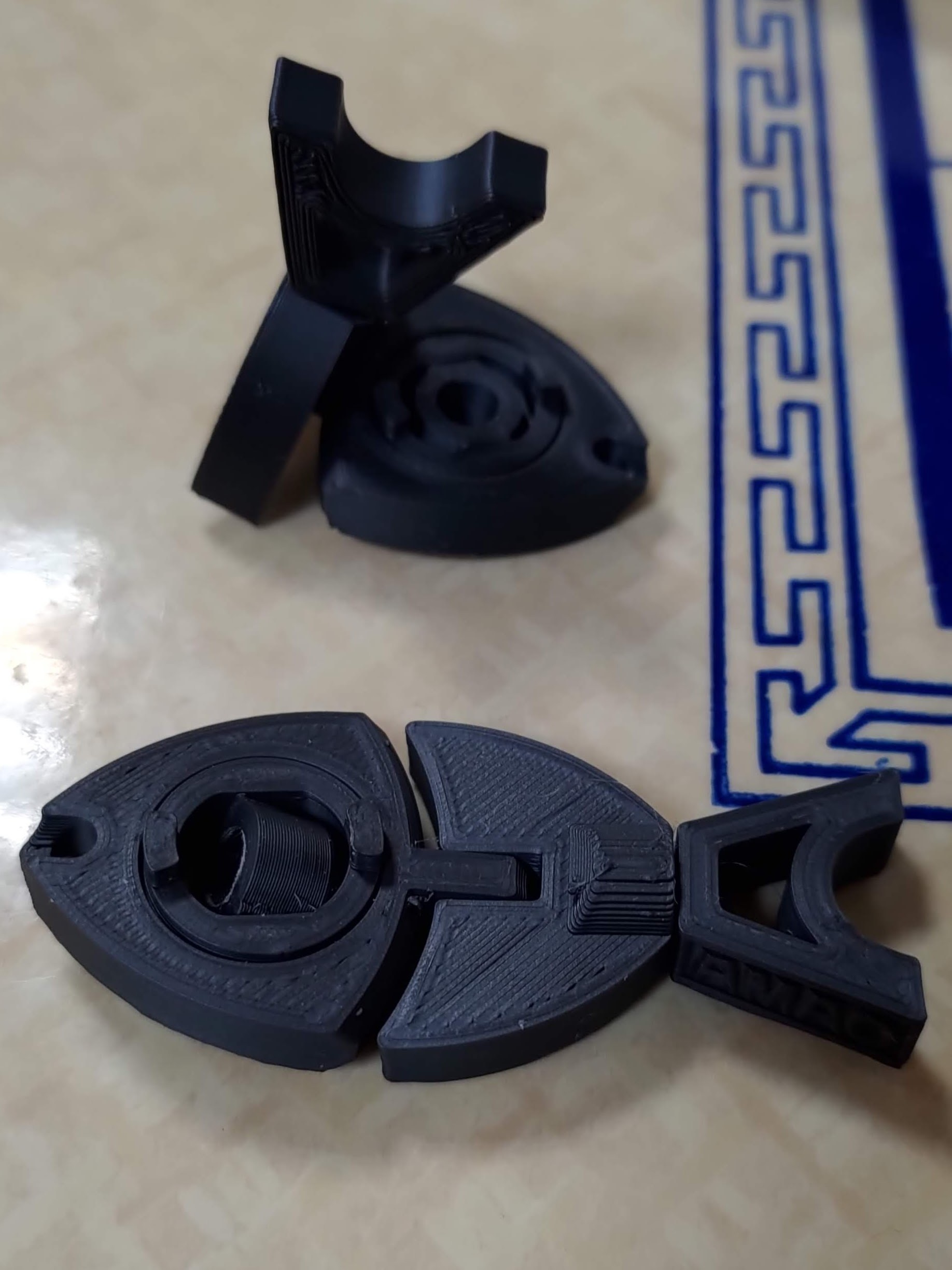 3D print Gap test fish・Cults
