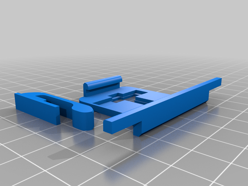 🧷 Dual orientation nametag attachment for 2.9" epaper shelf tag・Free 3D ...