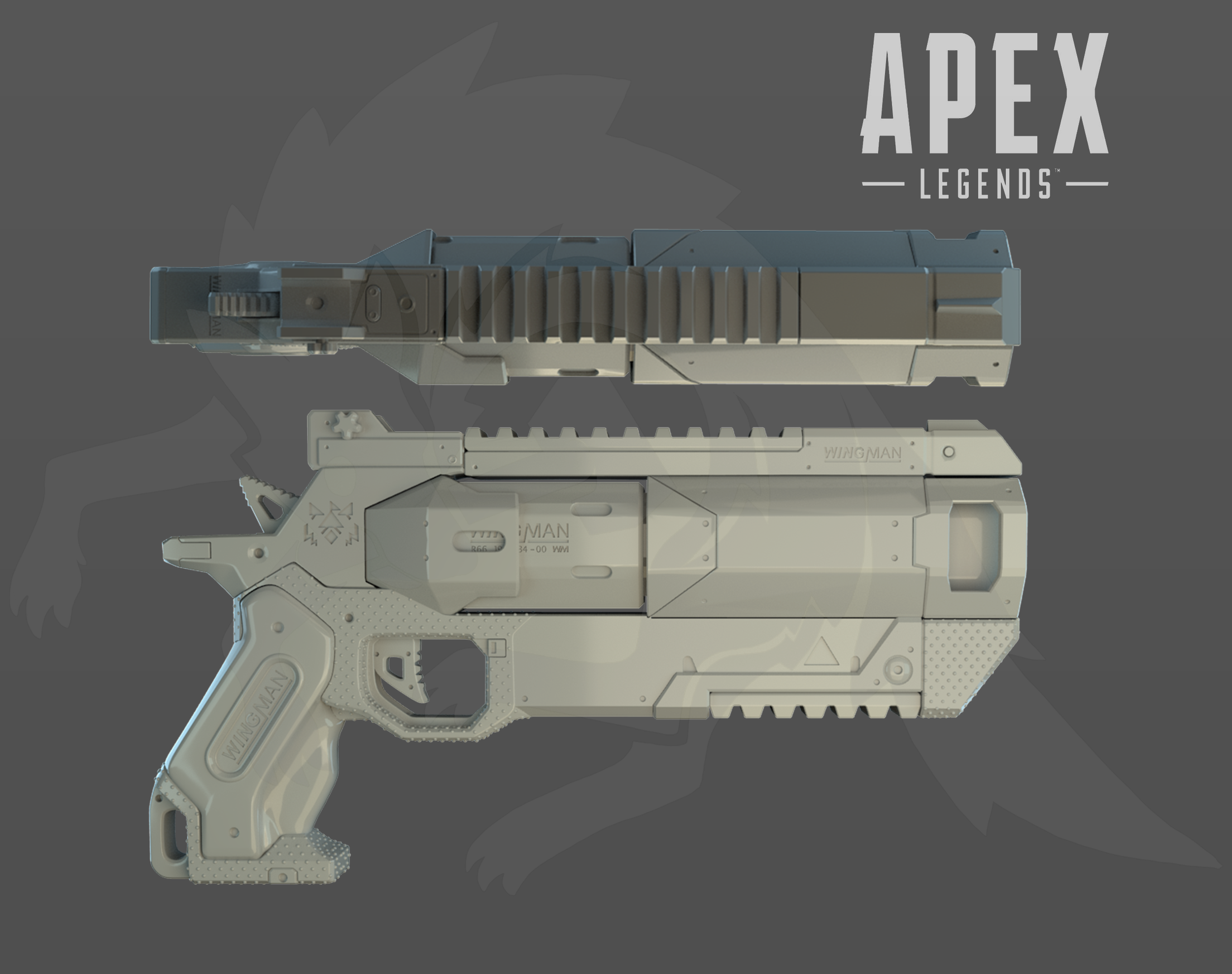 🎮 WINGMAN from Apex Legends・ STL File for 3D printing・Cults