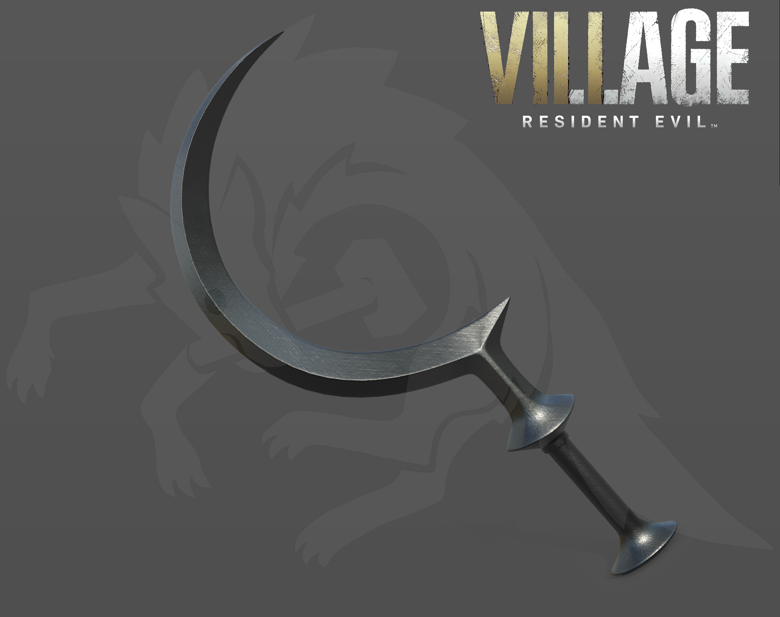 ☣️ Residual Evil Village 3D model Dimitrescu’s daughter sickle for ...
