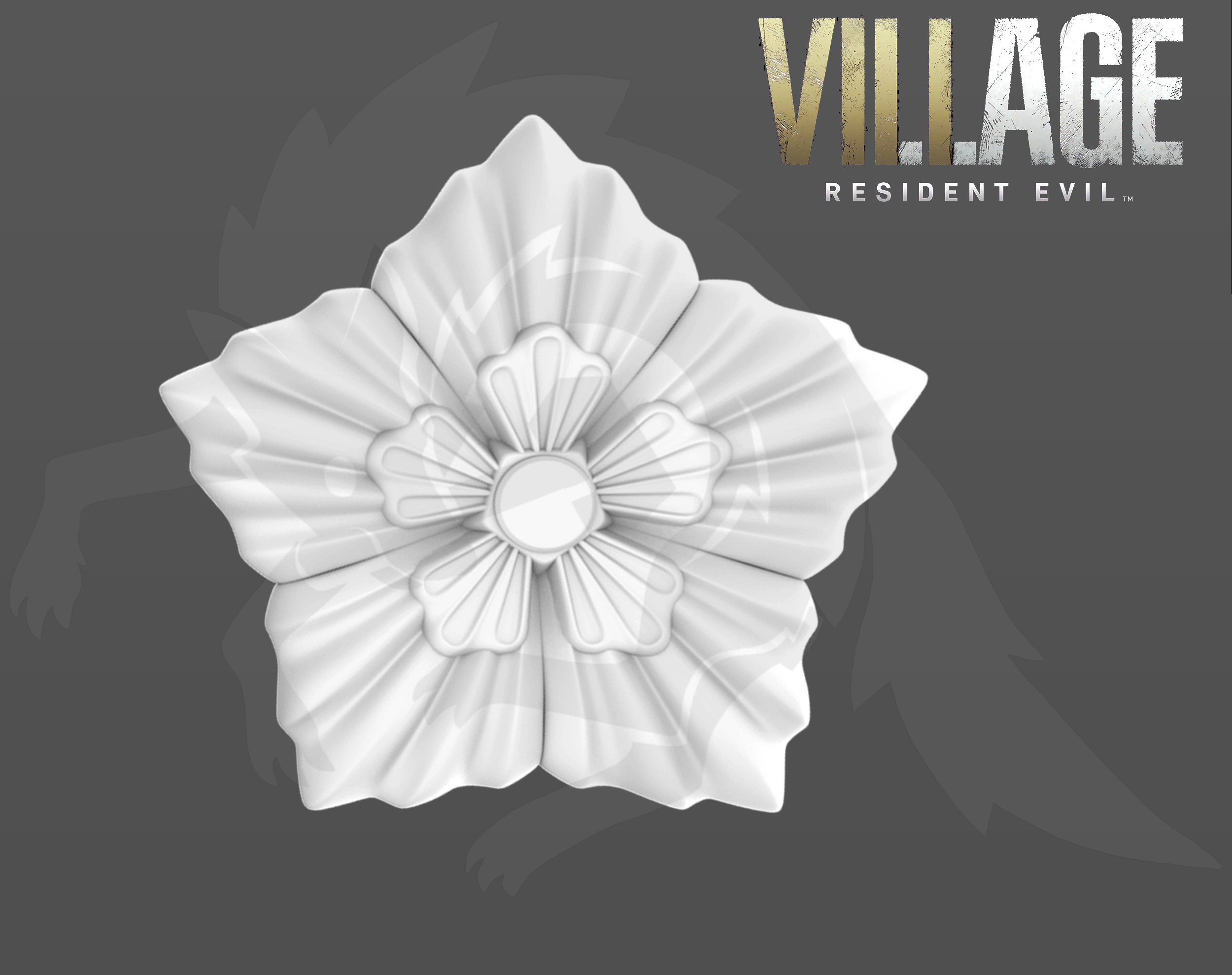 STL file Residual Evil Village 3D model Dimitrescu’s daughter flower ...