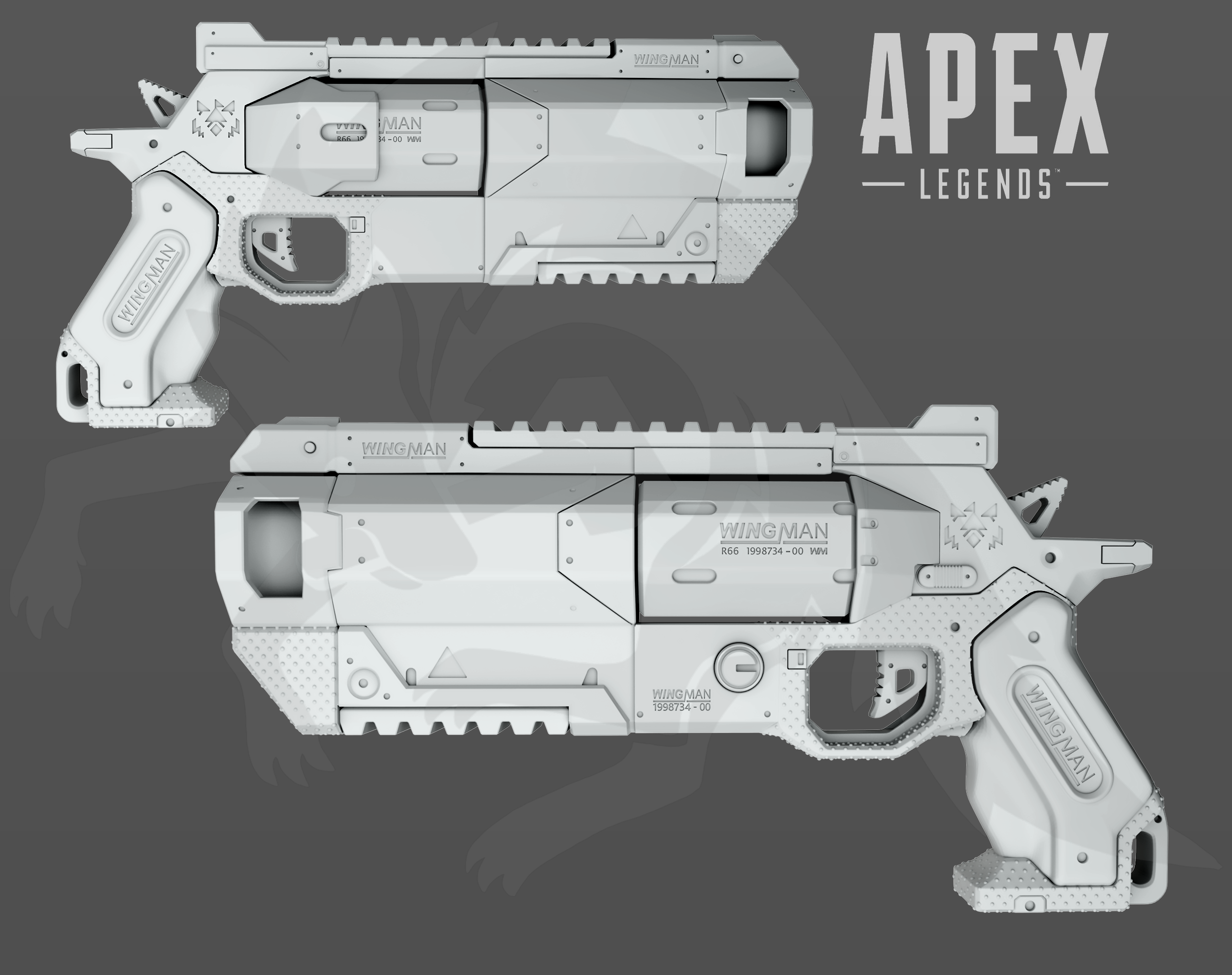 🎮 WINGMAN from Apex Legends・ STL File for 3D printing・Cults