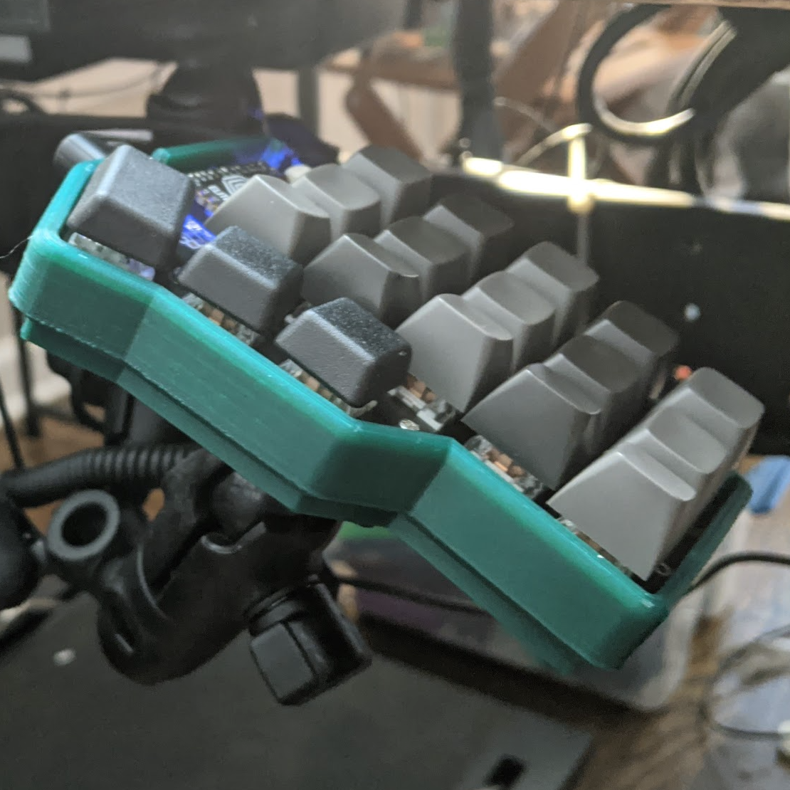 🐏 Ram mount corne (crkbd) keyboard・Free STL File for ・Cults