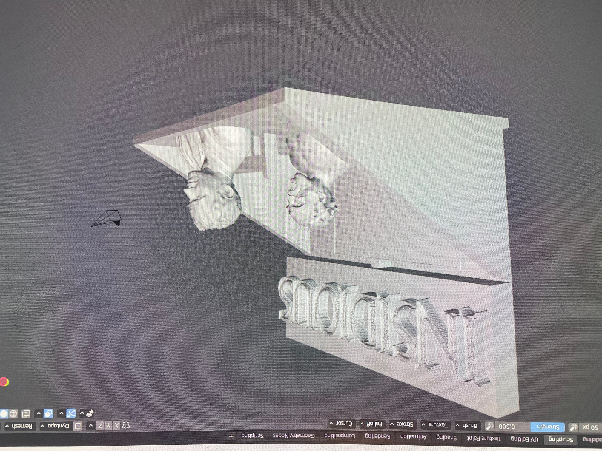 🎬 INSIDIOUS demon scene horror movie replica display・ STL File for 3D ...