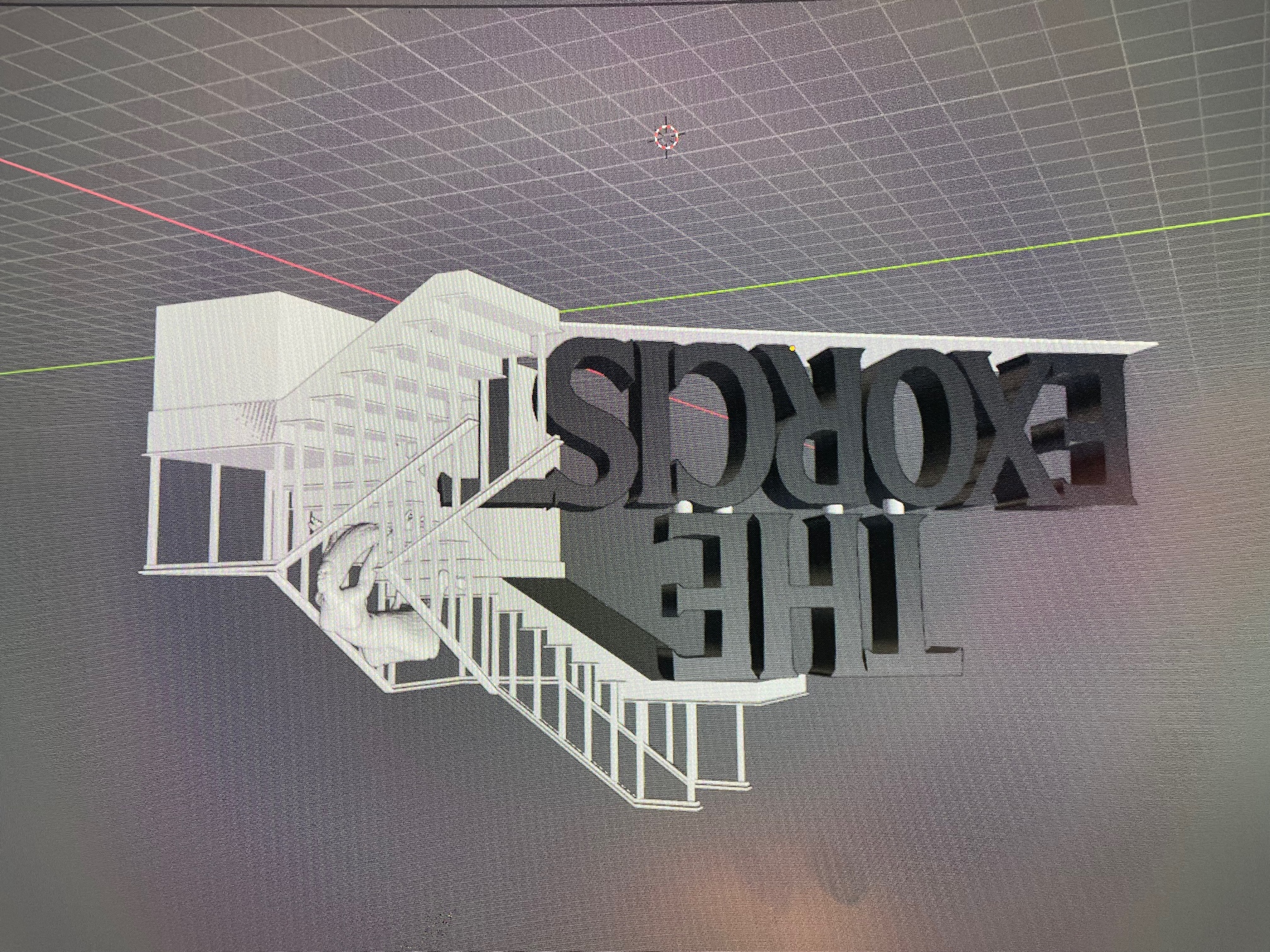 🎬 The Exorcist Horror Movie Staircase Scene Display・ STL File for 3D ...