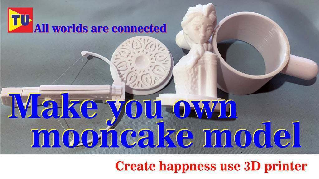 Free STL file mooncake 🥮 ・3D printable model to download・Cults