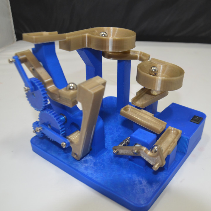 🏃 3D Printed Marble Run・ STL File for ・Cults