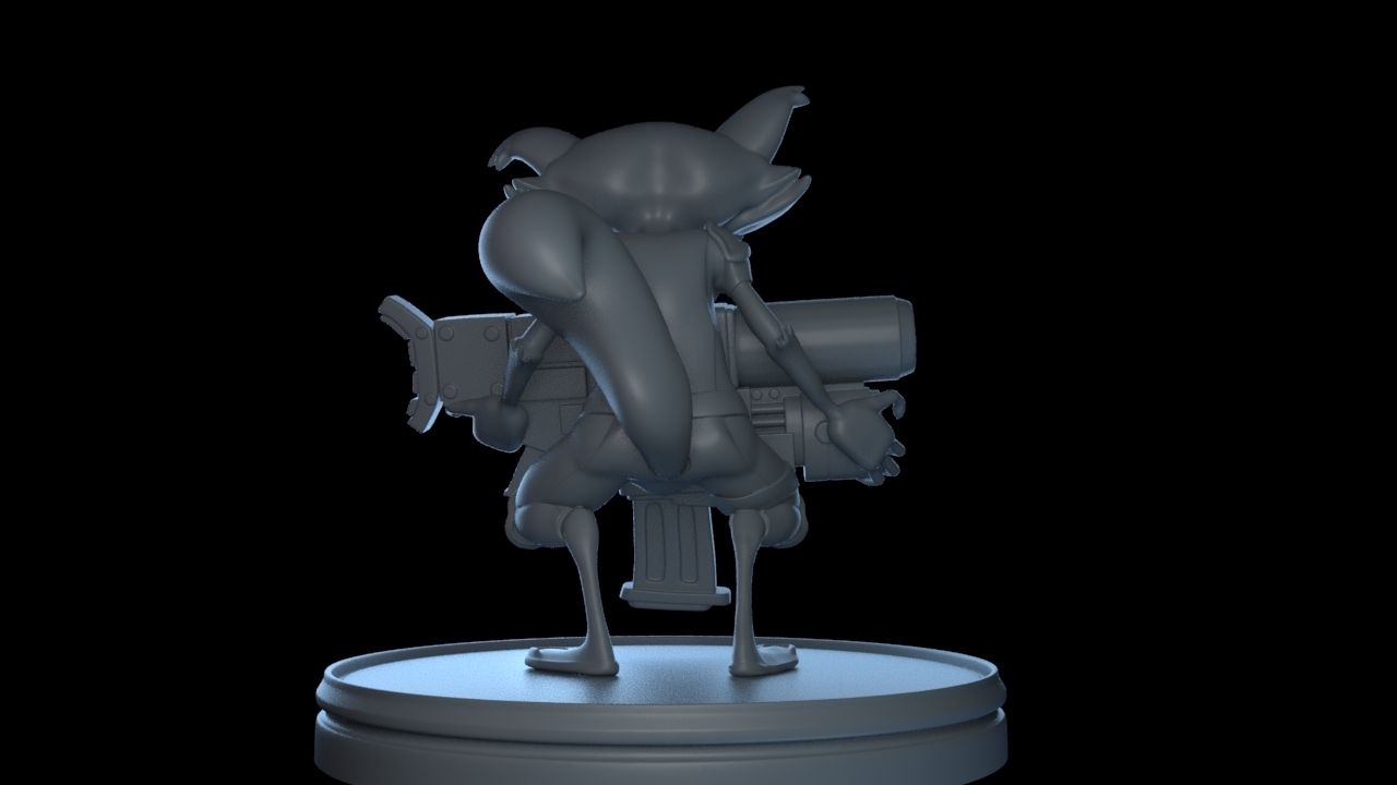 STL file Rocket Raccoon Marvel Bust 🚀・3D printable model to download・Cults