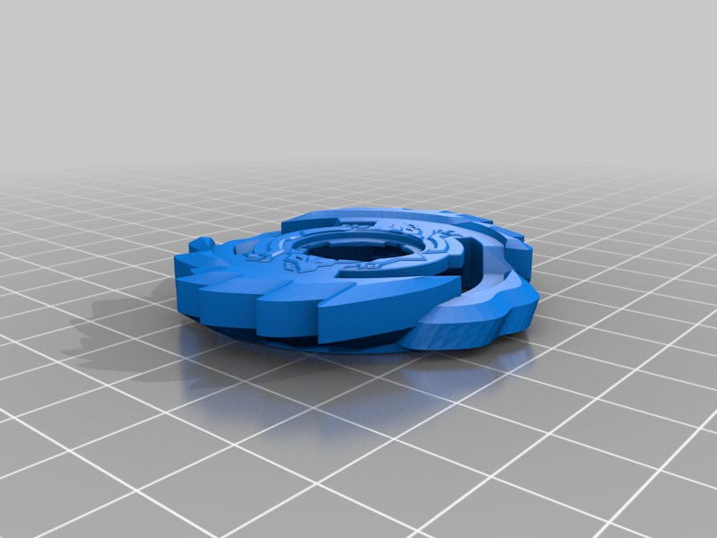 🎲 Beyblade Bey 009 K9・Free STL File for ・Cults