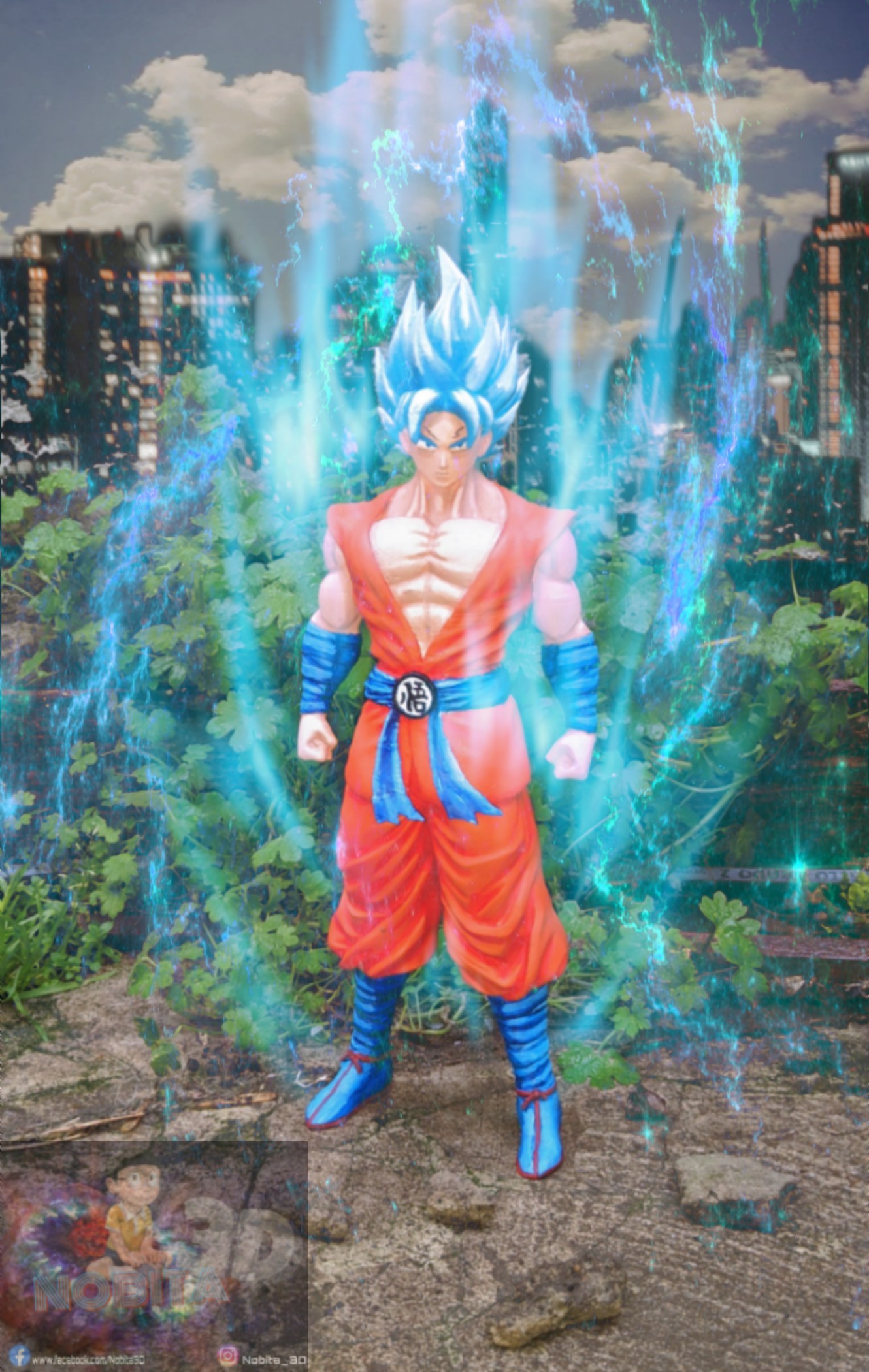 GOKU PIEZA DE COLECCIÓN imprimible en 3D • Hecho con una impresora 3D ...