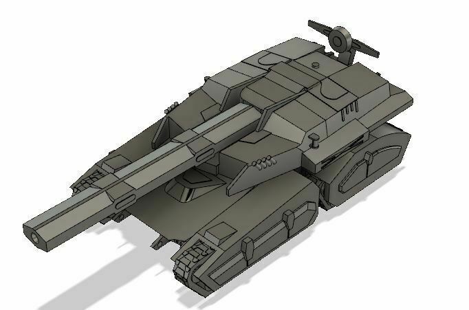 🪖 Linear tank 1/144 Gundam SEED・Free STL File for ・Cults