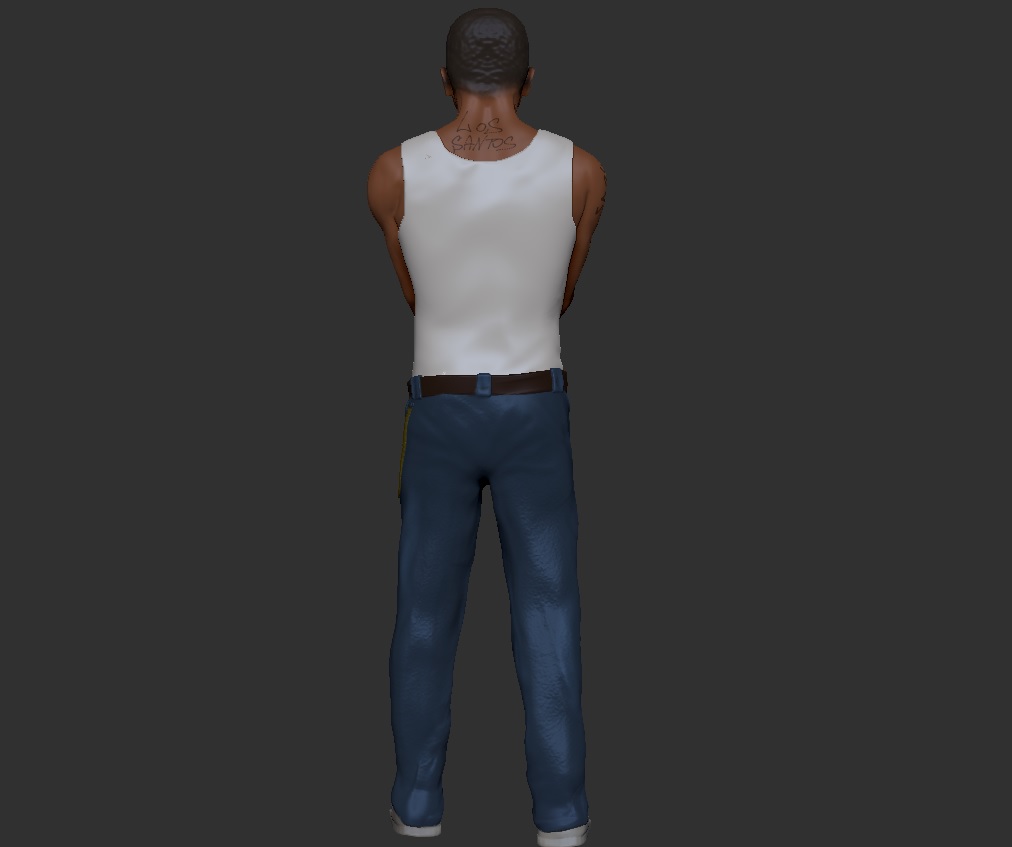🗿 Carl Johnson. GTA: San Andreas・ 3D File for ・Cults