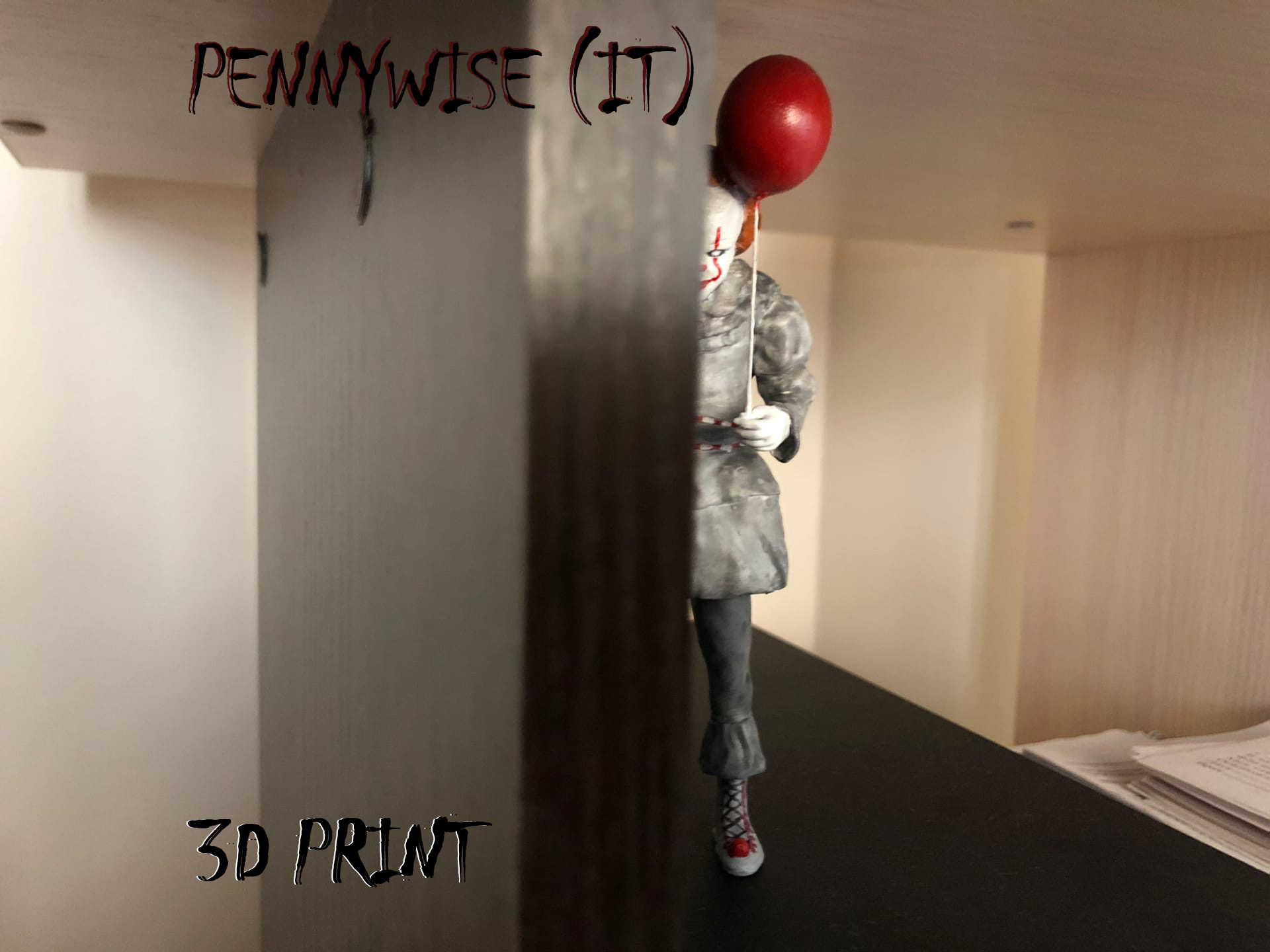 🎨 Pennywise (IT)・ 3D File for ・Cults