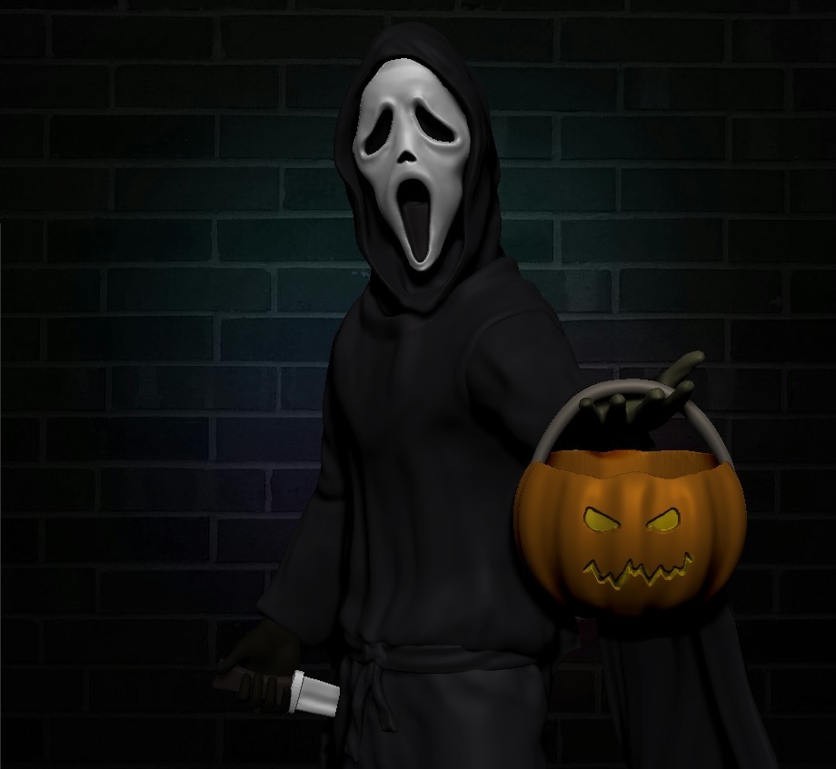 🎨 Ghostface. Scream.・ 3D File for ・Cults