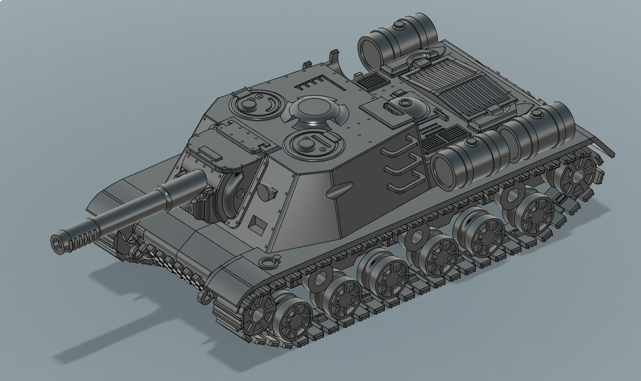 3D file ISU-152 3Dprint Ready 🪖 ・3D printer model to download・Cults