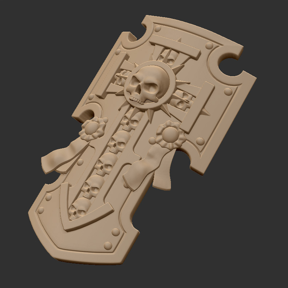 🛡️ Custom Shield and Sword Bladeguard・ STL File for ・Cults
