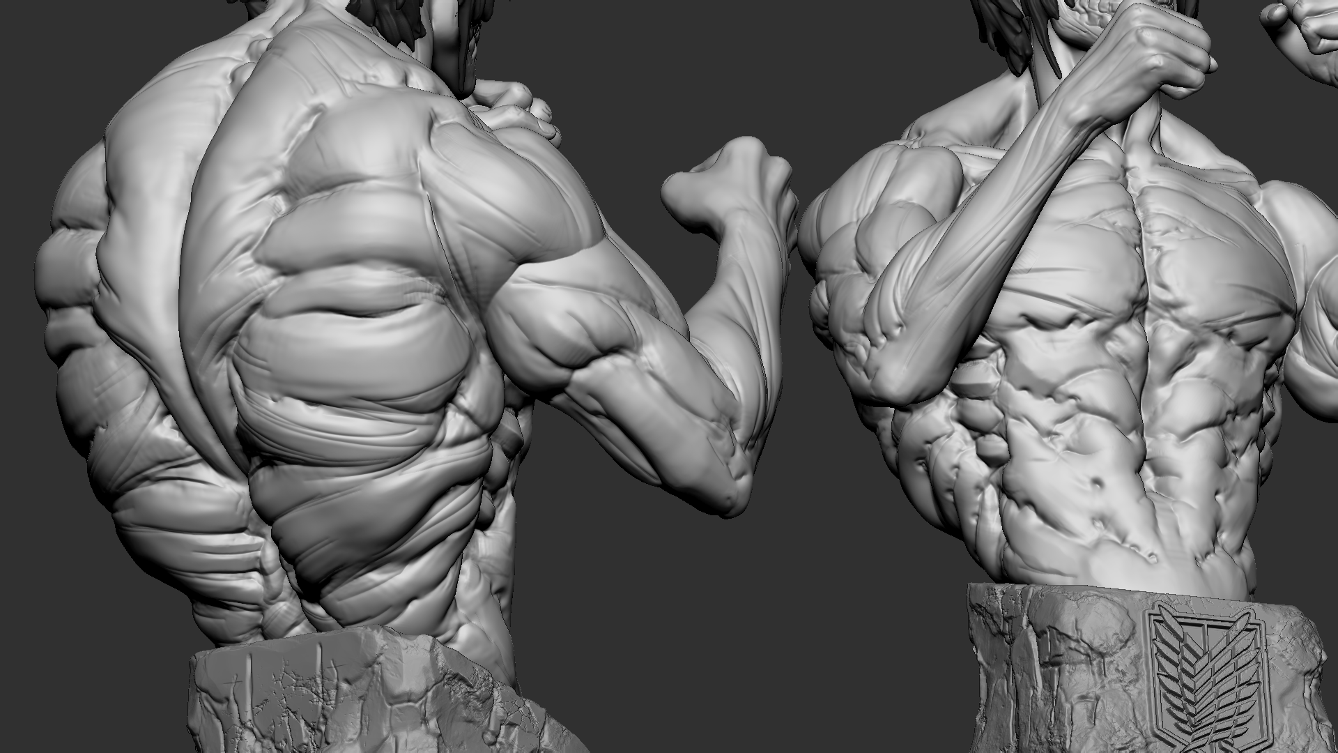 STL file Eren Yeager Titan 👹 ・Model to download and 3D print・Cults