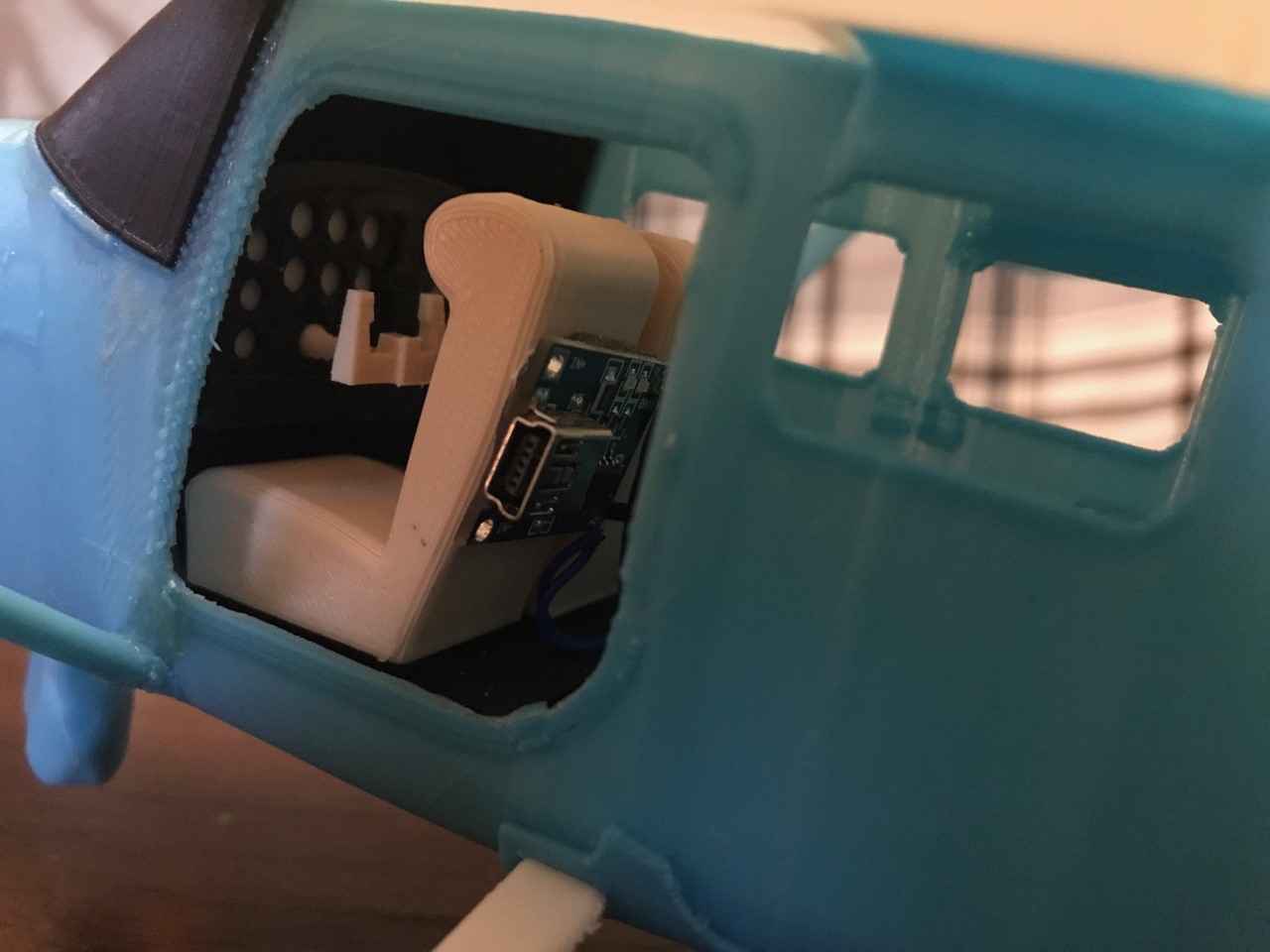 3D printable DIY celling tethered Flying Airplane toy • made with ...