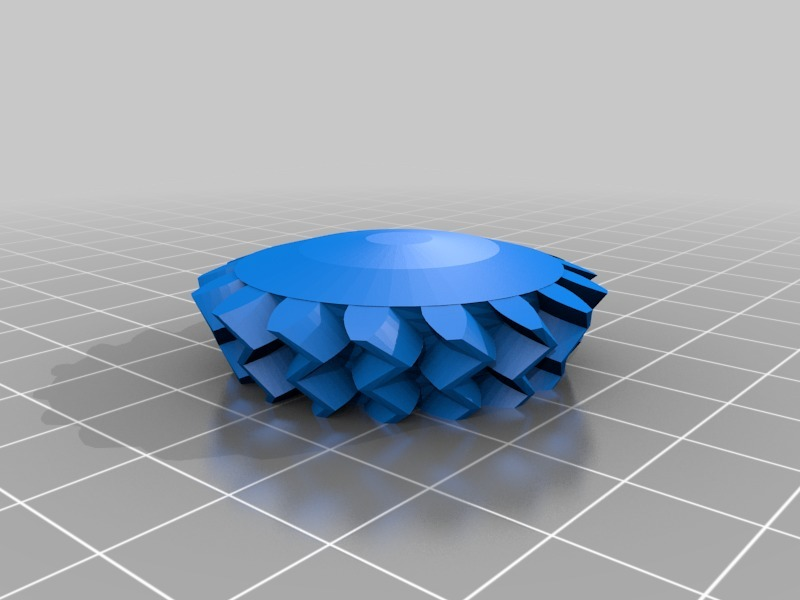 ⚙️ Customized Gear Sphere・Free STL File for ・Cults