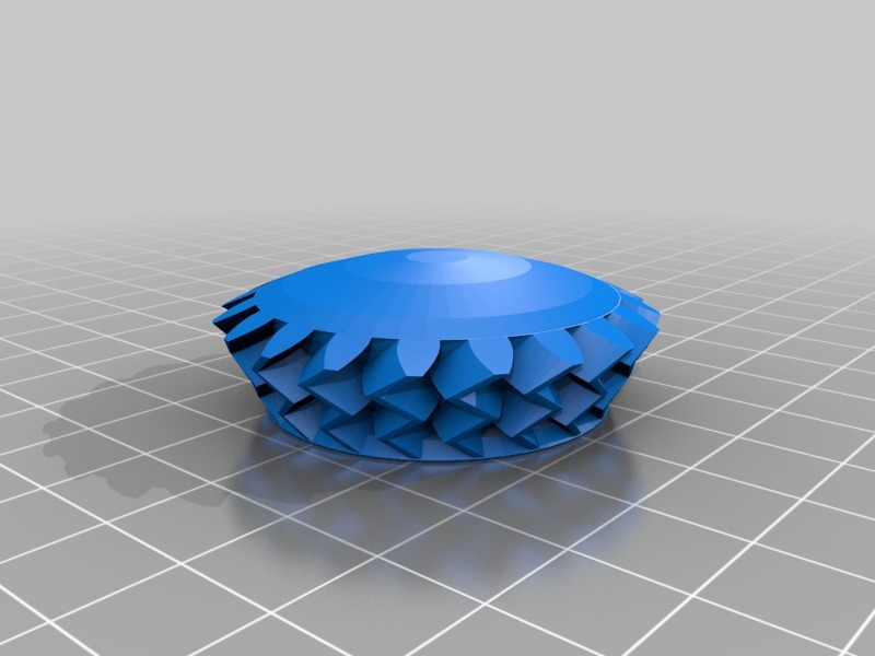 ⚙️ Customized Gear Sphere・Free STL File for ・Cults