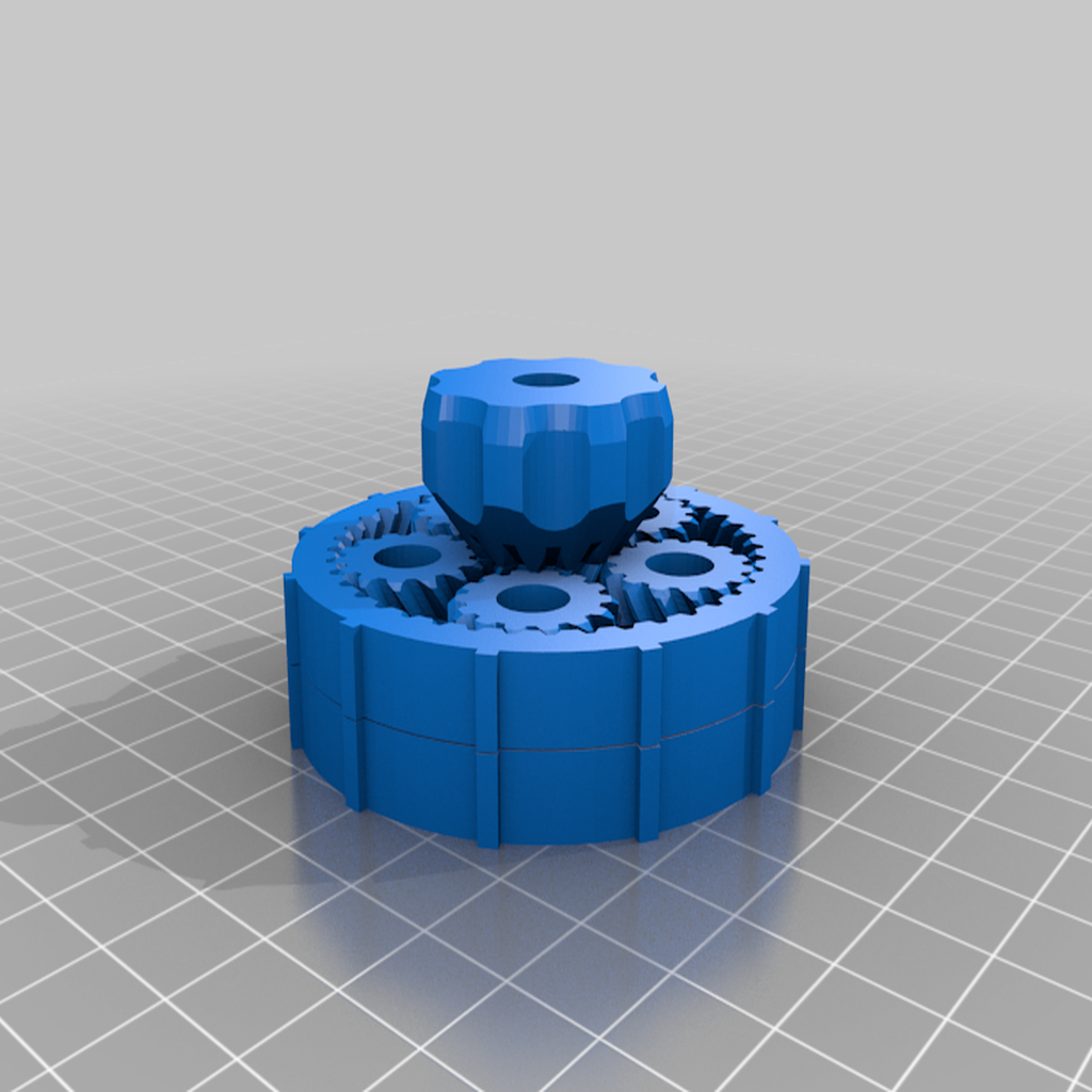 Free STL file Gearbox Demo (Solid Core Compound Planetary) 🎠 (3MF and ...