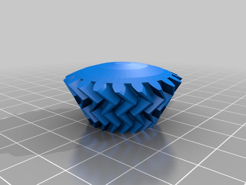 ⚙️ Customized Screwless Gear Sphere v2・Free STL File for ・Cults