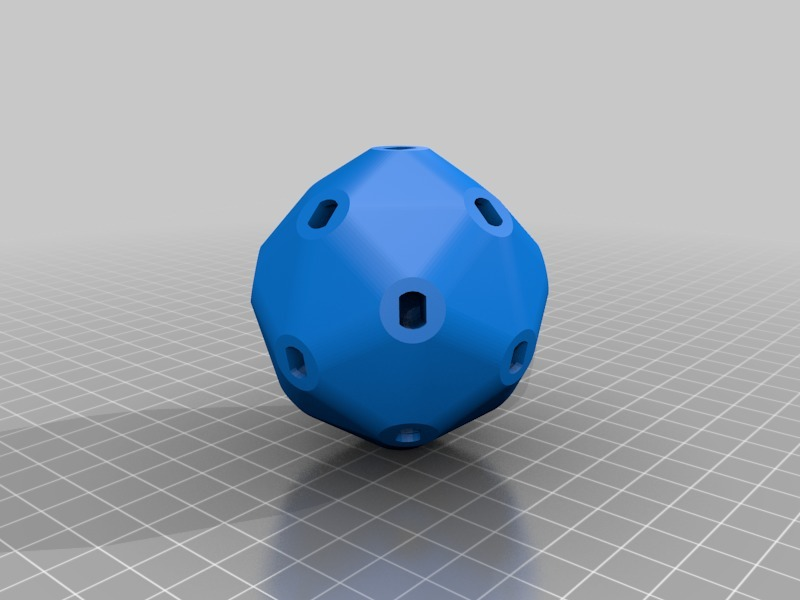 Free STL file Screwless Gear Sphere 100mm ⚙️ ・Object to download and to ...