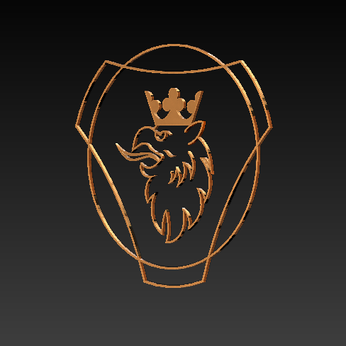 STL file Scania Logo 🚚 (3MF)・3D printing template to download・Cults
