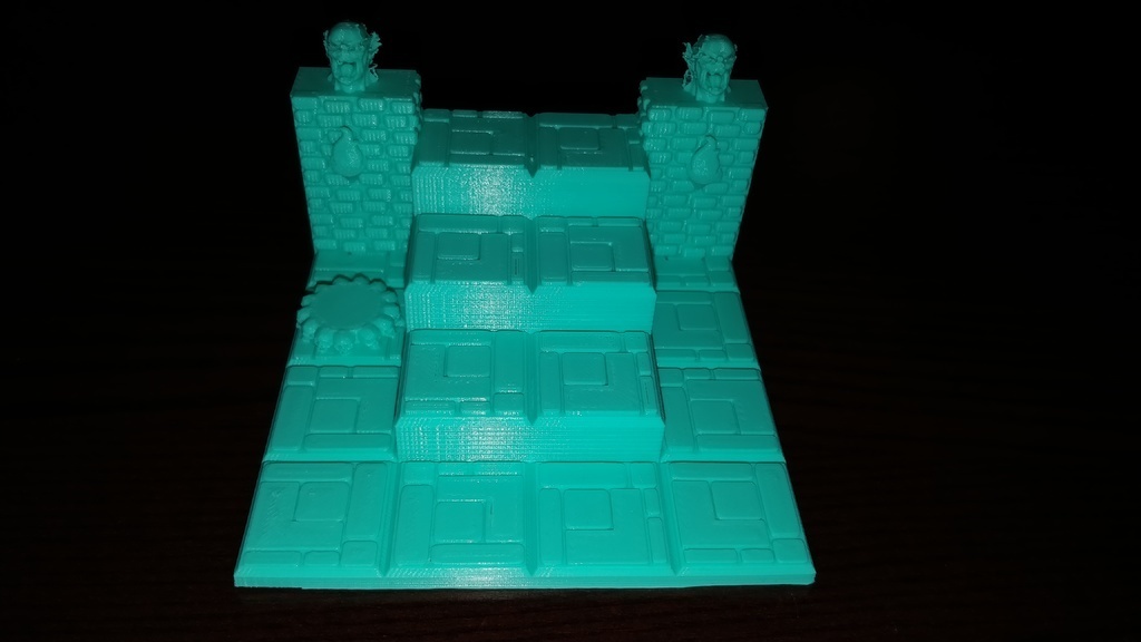 Free STL file D&D castle of ravenloft complete tile set - Manifold ...