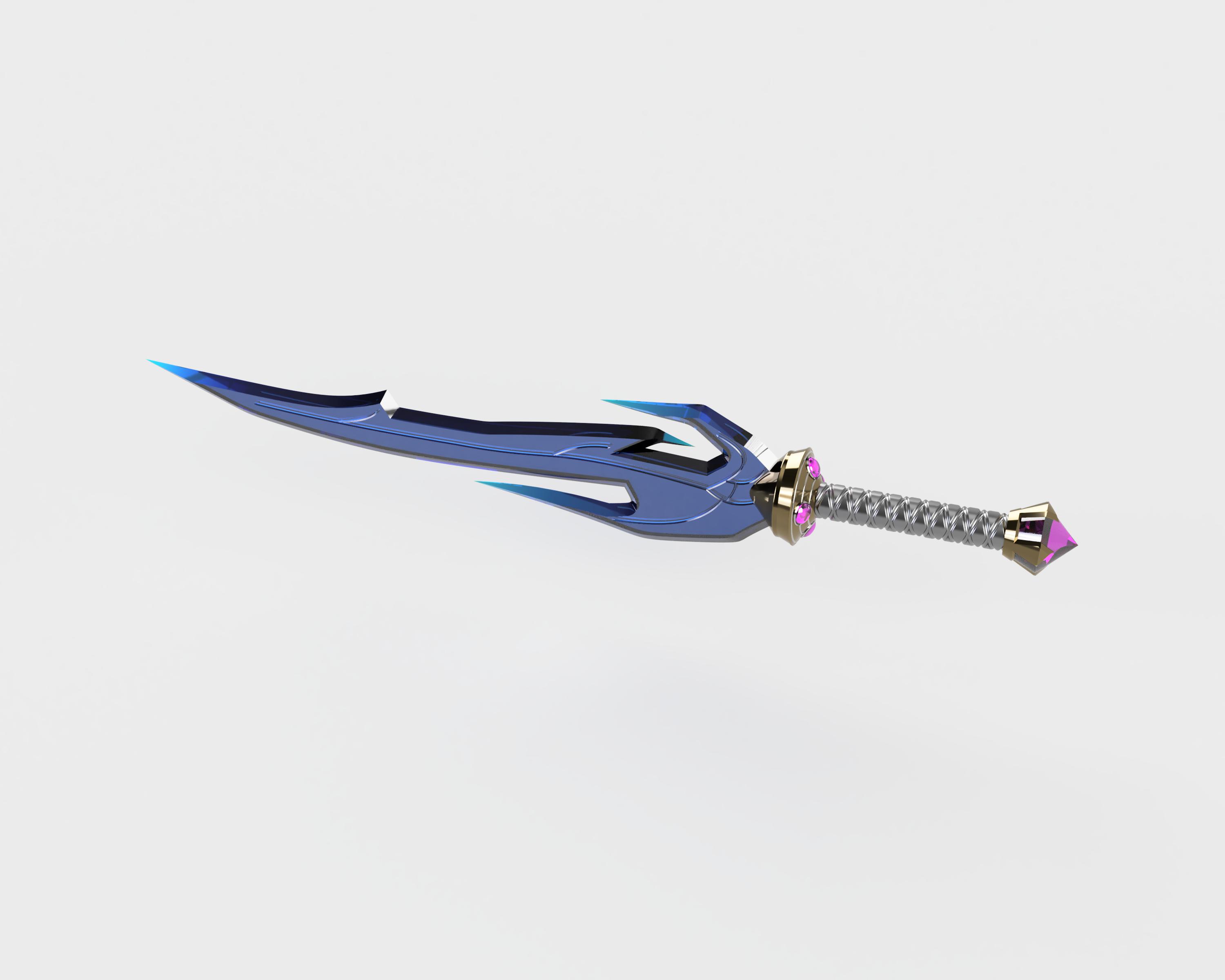 🗺️ Phantom Blade - World of warcraft・ STL File for ・Cults