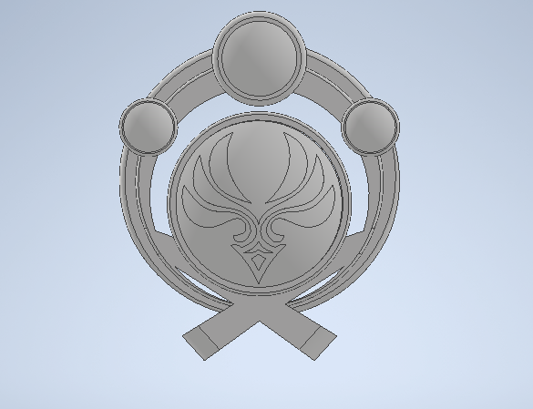 STL file Vision Inazuma Genshin Impact 🎲 ・Model to download and 3D ...