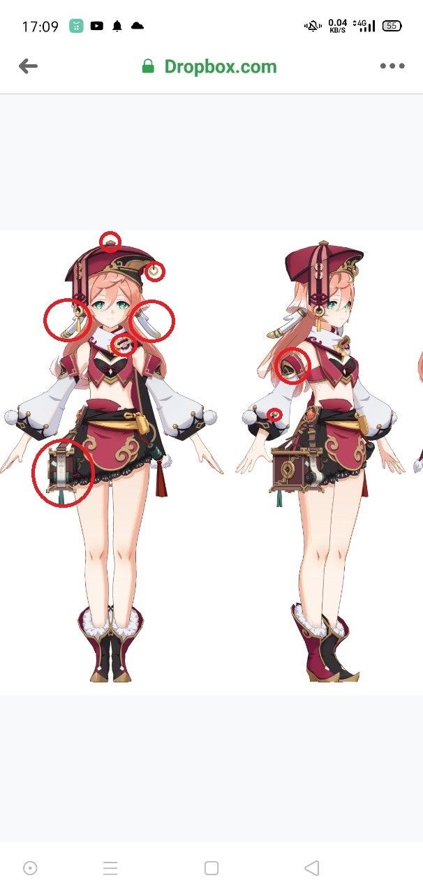 STL file Yanfei - Genshin Impact Accessories 🏅 ・3D printable design to ...