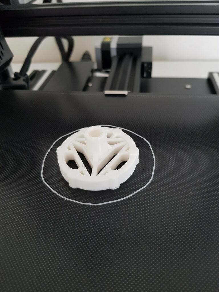 Free STL file ENDER 3 V2 Z-LEAD SCREW KNOB 🔧 ・Object to download and to ...