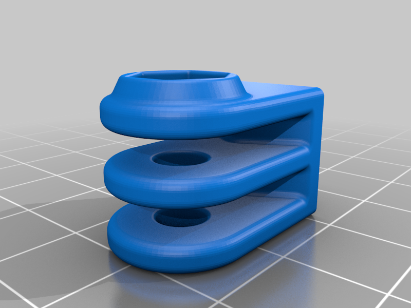 📁 GoPro Mount (male/female) BuildingBlock CAD file for Fusion360 and ...