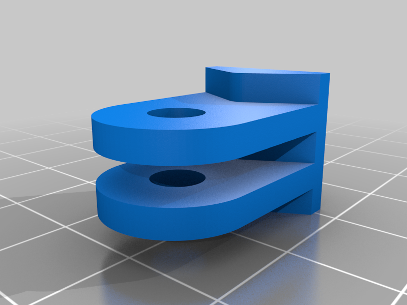 📁 GoPro Mount (male/female) BuildingBlock CAD file for Fusion360 and ...