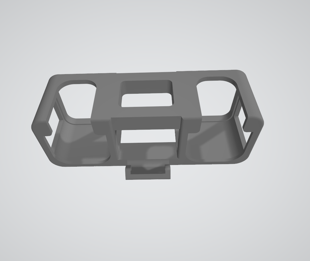 STL file GOPRO HERO SESSION 5 3D Twin CAMERA MOUNT PROTECTOR FOR FPV ...