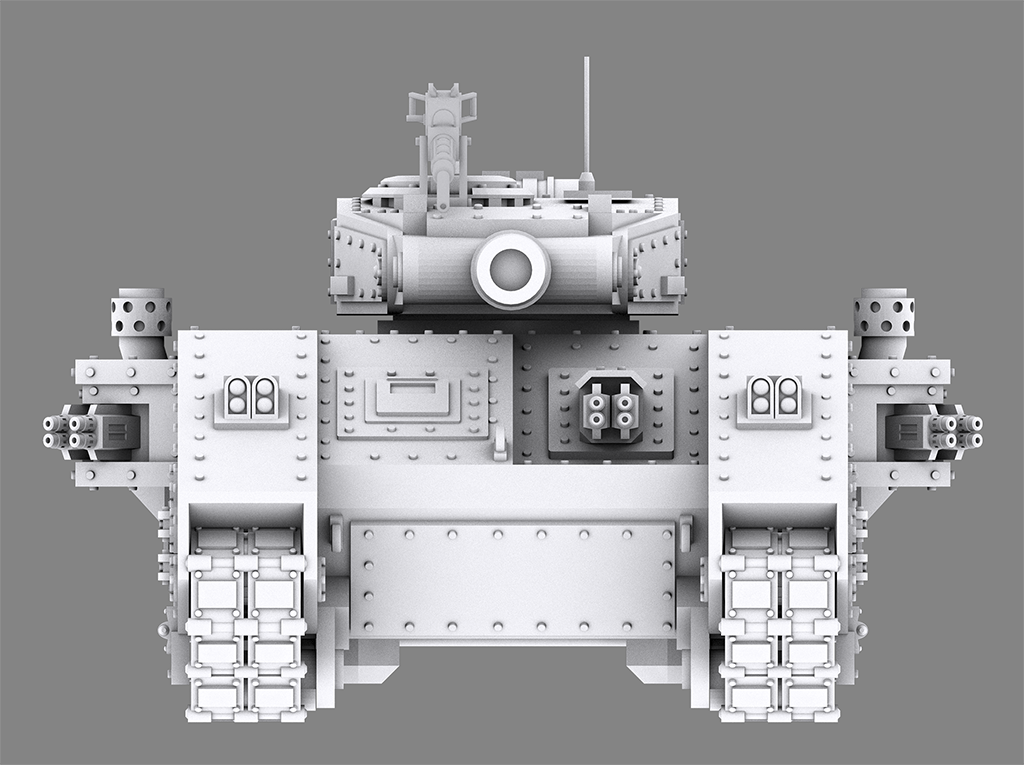 🪖 Main Battle Tank・ STL File for ・Cults