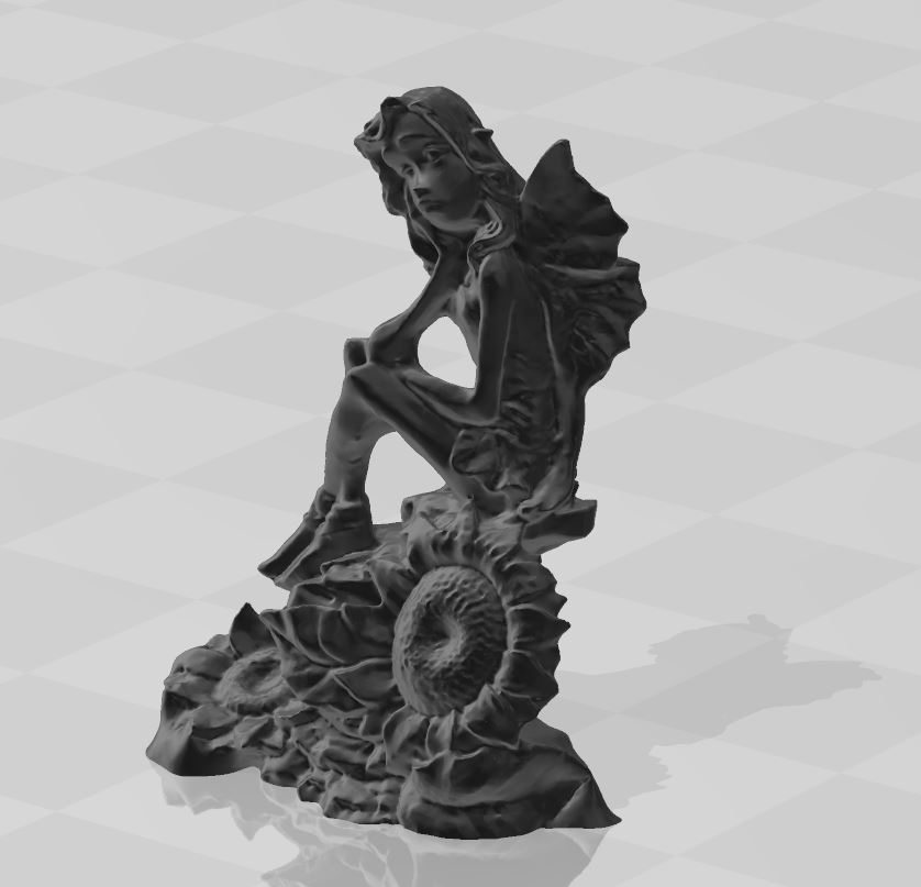 STL file Flower Fairy 💐 ・3D print design to download・Cults
