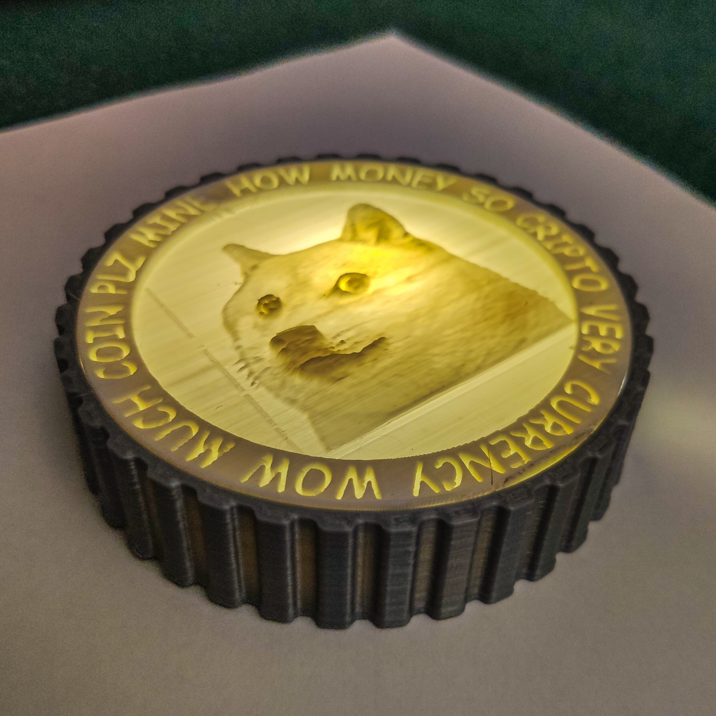 STL file DOGECOIN LAMP 🔦 ・3D printable model to download・Cults