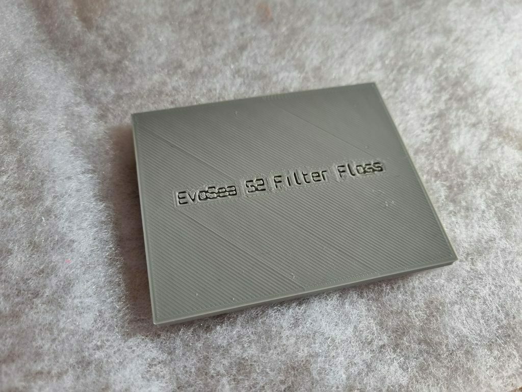 Free 3D file InTank Fluval Evo 52/13.5 - Spec 60/16 filter floss guide ...