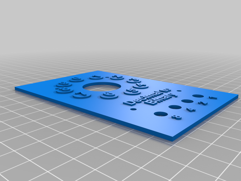 Бесплатный STL файл Mostly 3D Printed Binary Encoder (IDEX Printer) 🖨️ ...