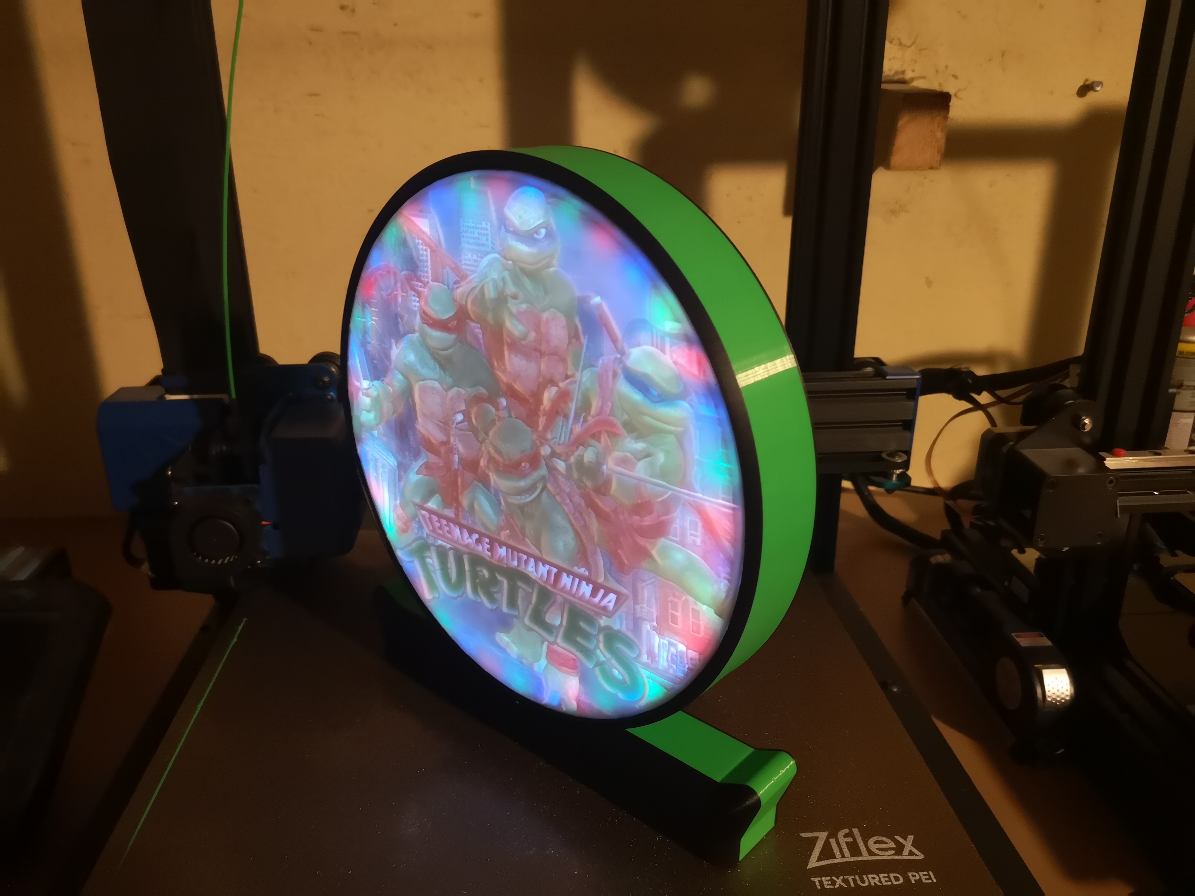 STL file MULTICOLOR LED LAMP NINJA TURTLE 🔦 ・3D printable model to ...