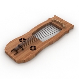 Free STL file Lyre 🎵 (OBJ)・Object to download and to 3D print・Cults